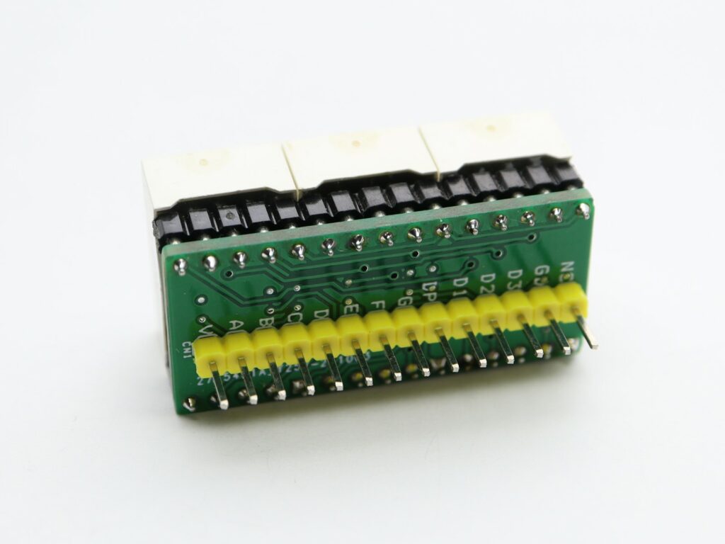 3 Digit Common Cathode 0.5″ – 7 Segment Display Module (Multiplexed ... 3 Digit Common Cathode 0.5″ – 7 Segment Display Module (Multiplexed ...