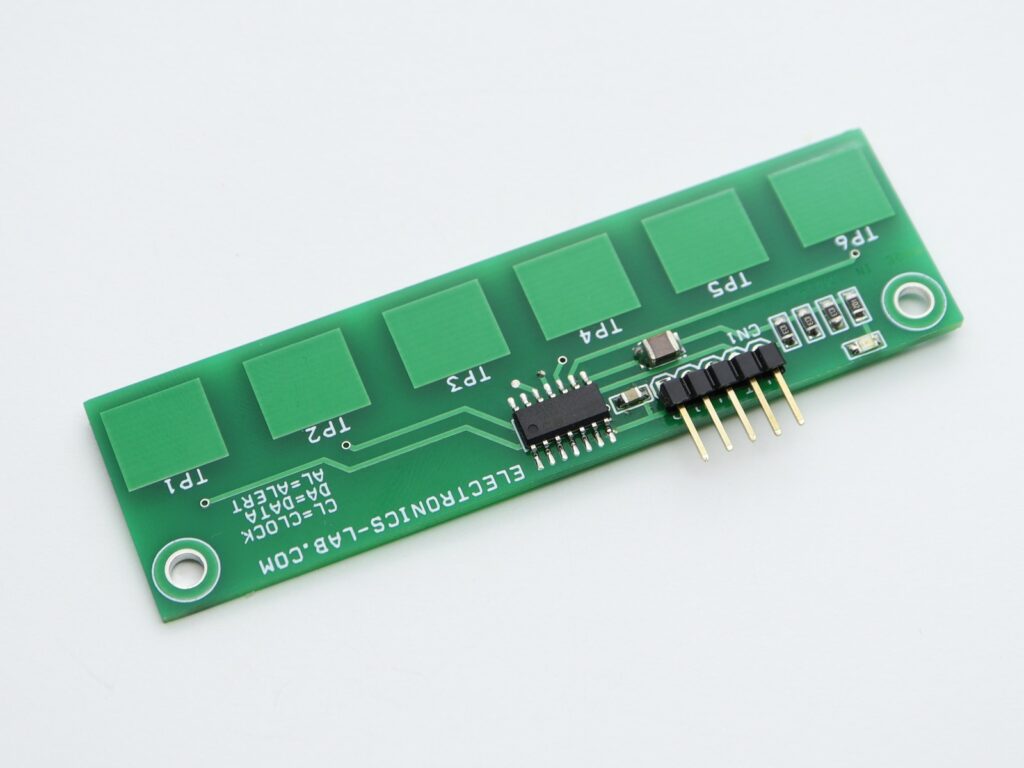 6-Channel Capacitive Touch Sensor Module - Electronics-Lab