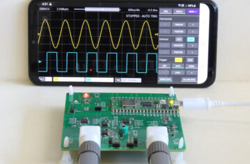 DSO-500K Raspberry Pi Oscilloscope with Smartphone - Electronics-Lab.com