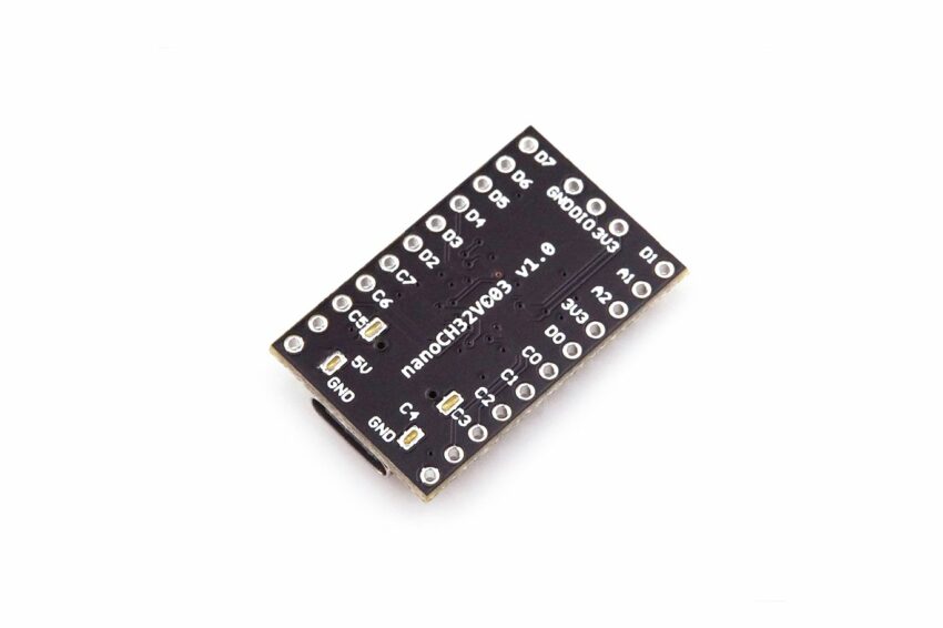 The nanoCH32V003 is a RISC-V dev board available for $1.50 ...