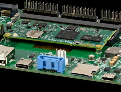 VAR-SOM-AM62-dual band development kit low angle - Electronics-Lab.com