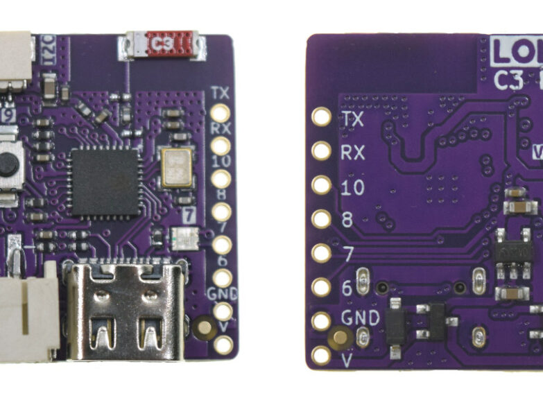 Wemos Lolin C3 Pico ESP32-C3 board - Electronics-Lab.com
