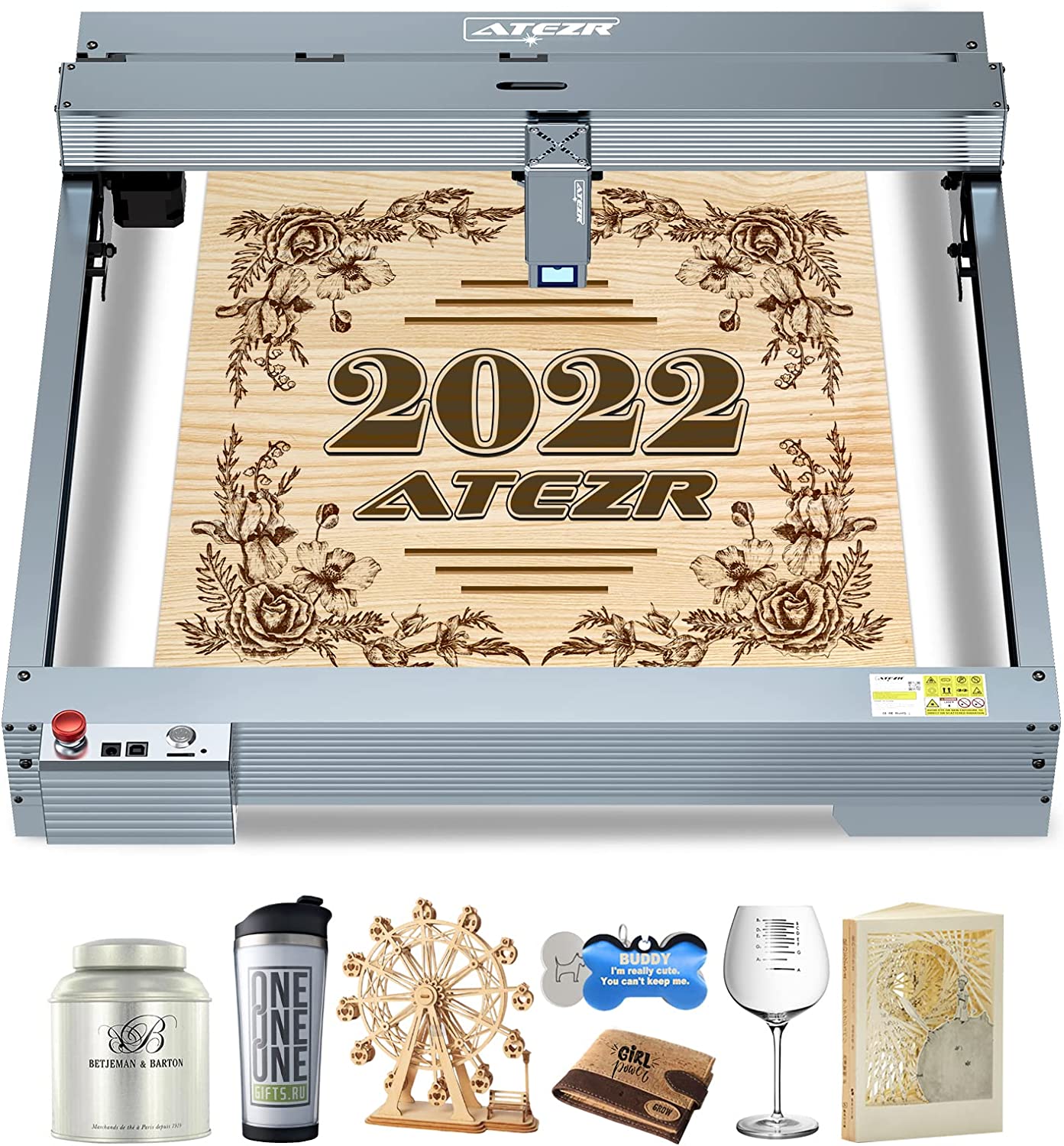 Exploring The All New ATEZR P20 Plus 20W Laser Engraver - Electronics-Lab