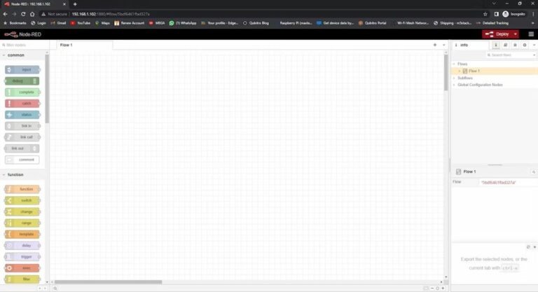 Node Red with Raspberry Pi Tutorial - Electronics-Lab