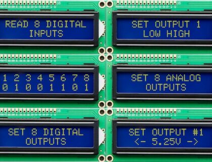 LCD16002 Menu Examples - Electronics-Lab.com