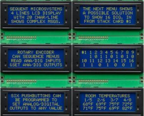 LCD2004 Menu Examples - Electronics-Lab.com