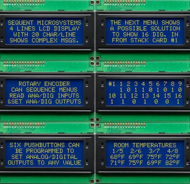 LCD2004 Menu Examples - Electronics-Lab.com