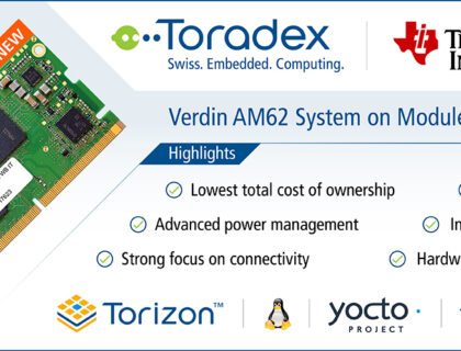 Toradex Verdin AM62 Highlights - Electronics-Lab.com