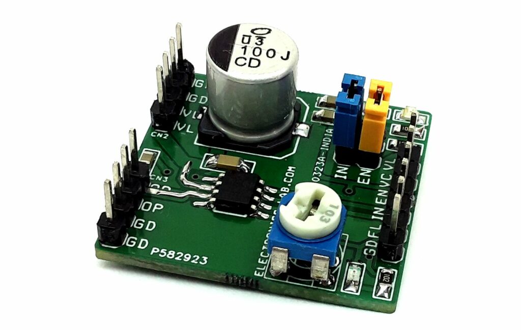 55V - 3A Half-Bridge Power Driver Module - Electronics-Lab.com