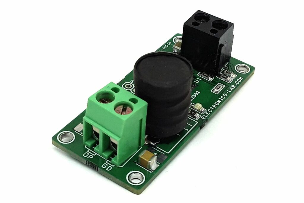 3.3V-5A Output DC-DC Converter with 10 to 24V Input - Electronics-Lab