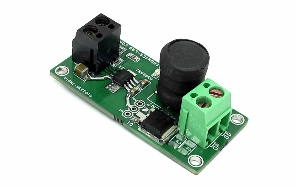 3.3V-5A Output DC-DC Converter with 10 to 24V Input - Electronics-Lab