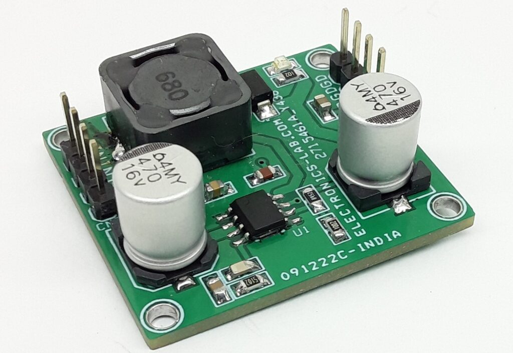 Step Up DC-DC Converter 12V Output - 5V Input - Electronics-Lab