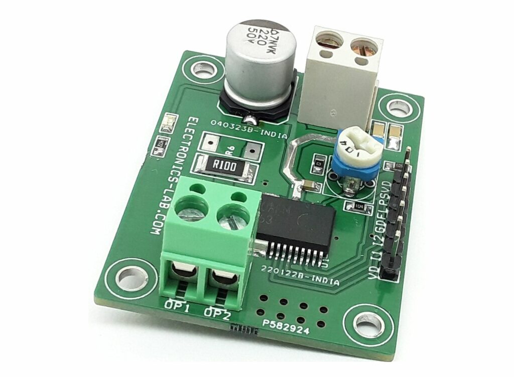 50V - 5A DC Brush Motor Driver - High Performance, High Reliability ...