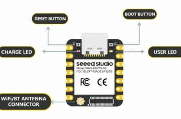 Seeed Studio XIAO ESP32S3 Hardware Overview - Electronics-Lab.com