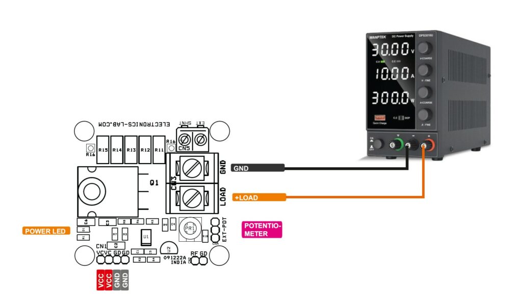 Electronic DC Load using TLE2141 - Electronics-Lab.com