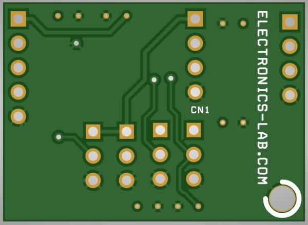 pcb grb bottom - Electronics-Lab.com