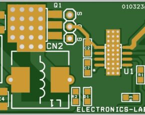 pcb grb top - Electronics-Lab.com