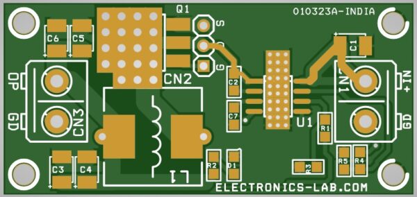 pcb grb top - Electronics-Lab.com