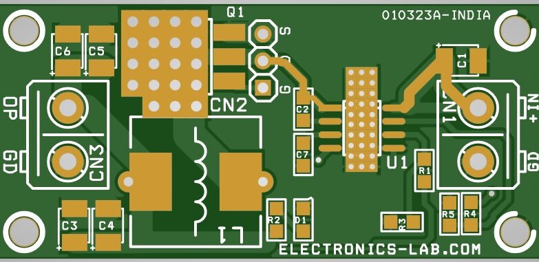 pcb grb top - Electronics-Lab.com
