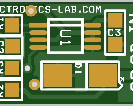 pcb grb top - Electronics-Lab.com