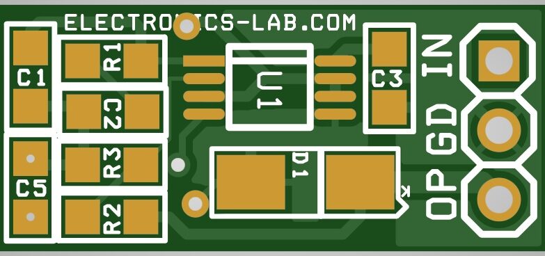 pcb grb top - Electronics-Lab.com