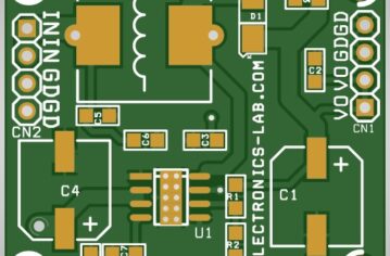 pcb grb top - Electronics-Lab.com