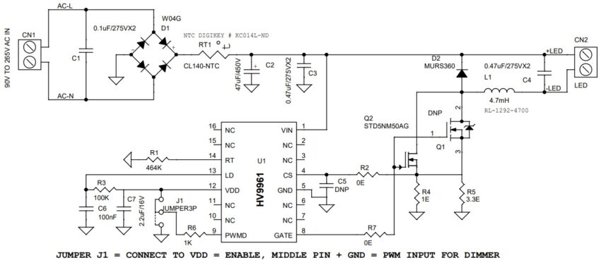 21-Watt Universal AC LED Driver with Accurate Average-Mode Constant ...