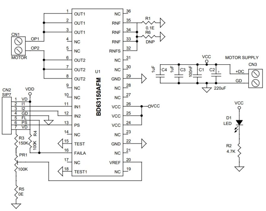 50V - 5A DC Brush Motor Driver - High Performance, High Reliability ...