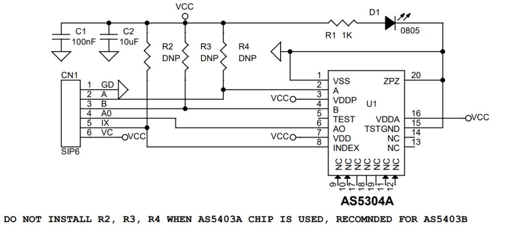 Magnet Based Rotary/Linear Encoder Module with Quadrature Output ...