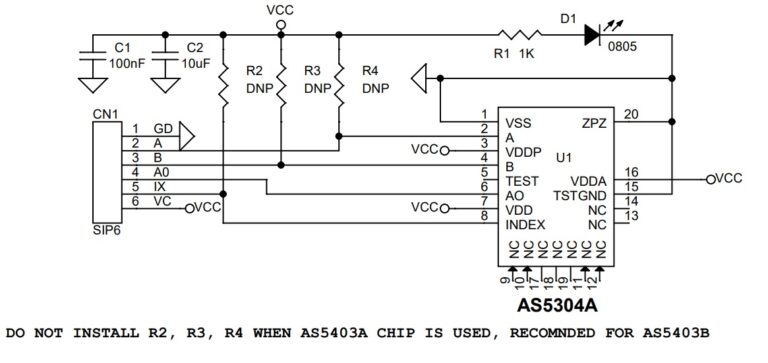 Magnet Based Rotary/Linear Encoder Module with Quadrature Output ...