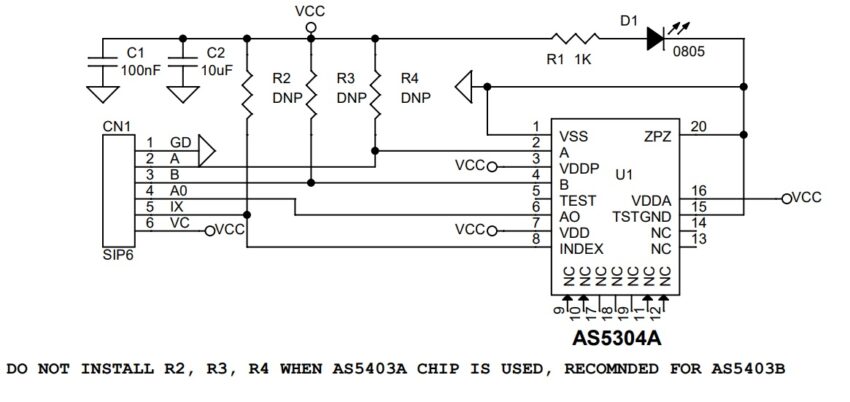 Magnet Based Rotarylinear Encoder Module With Quadrature Output Electronics