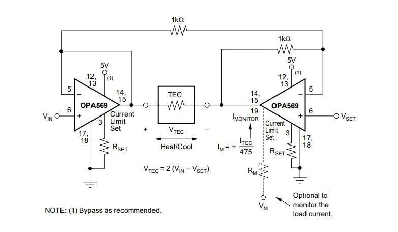 tec application from data sheet - Electronics-Lab.com