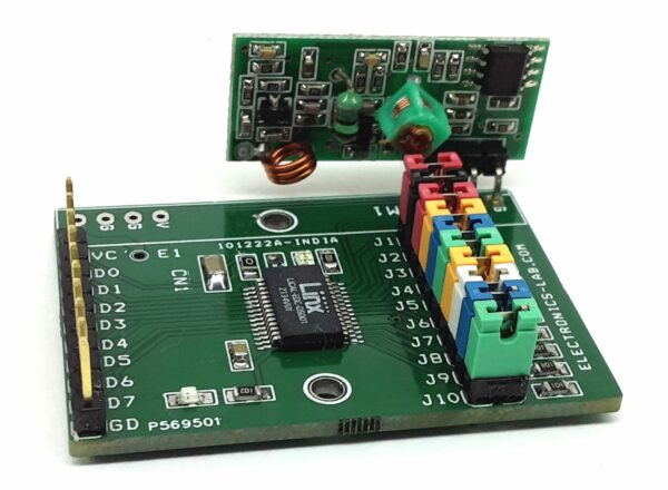 8 Channel RF Remote Receiver with Holtek and Serial Protocol ...