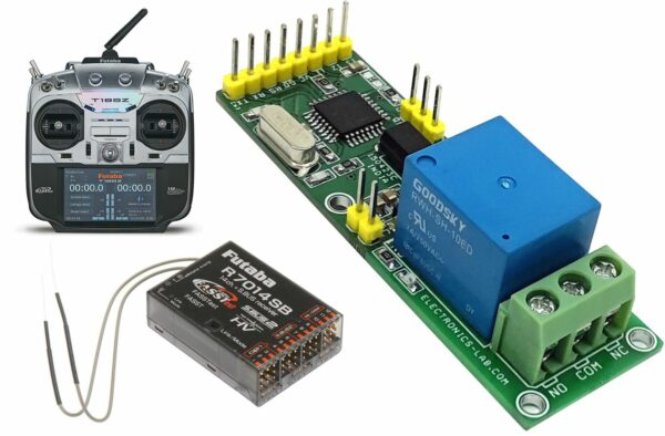 RC Radio Controlled Switch with Relay - Electronics-Lab
