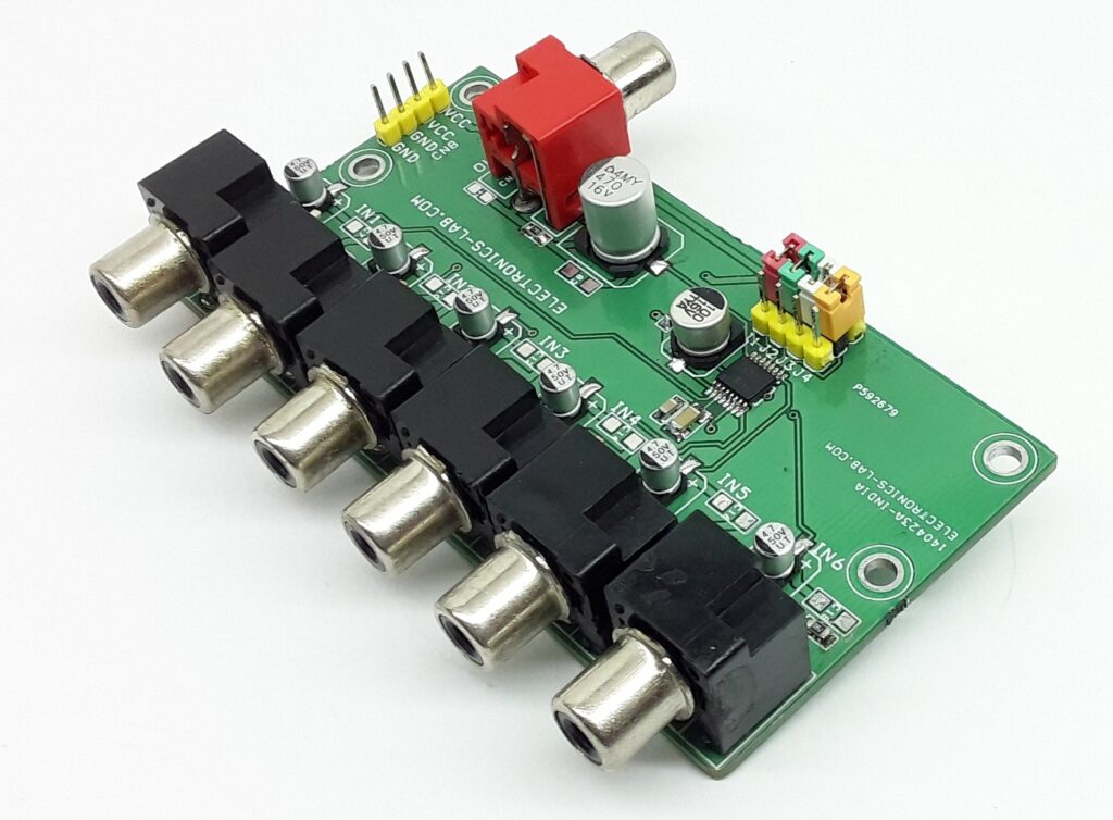 Video Driver with Built-in 6 Channel Input Selection Switch ...