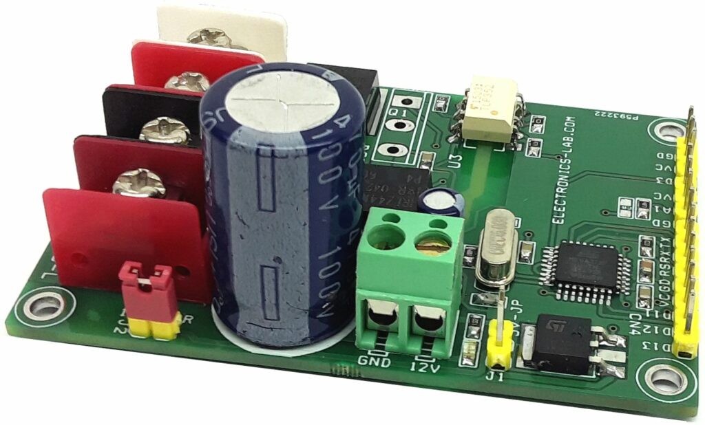 Brushed DC Motor Speed Controller Using Radio Control (RC) Remote ...