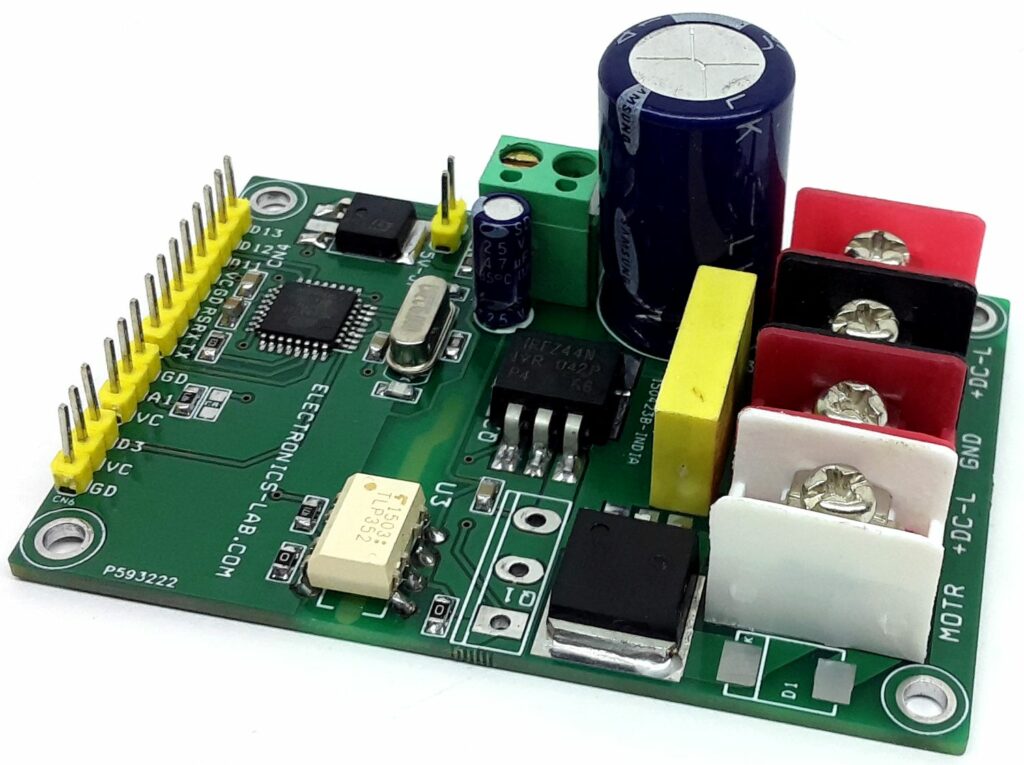 Brushed DC Motor Speed Controller Using Radio Control (RC) Remote ...
