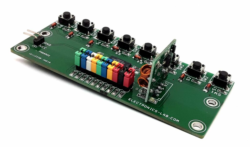 8 Channel RF Remote Transmitter with Holtek and Serial Protocol - Electronics-Lab