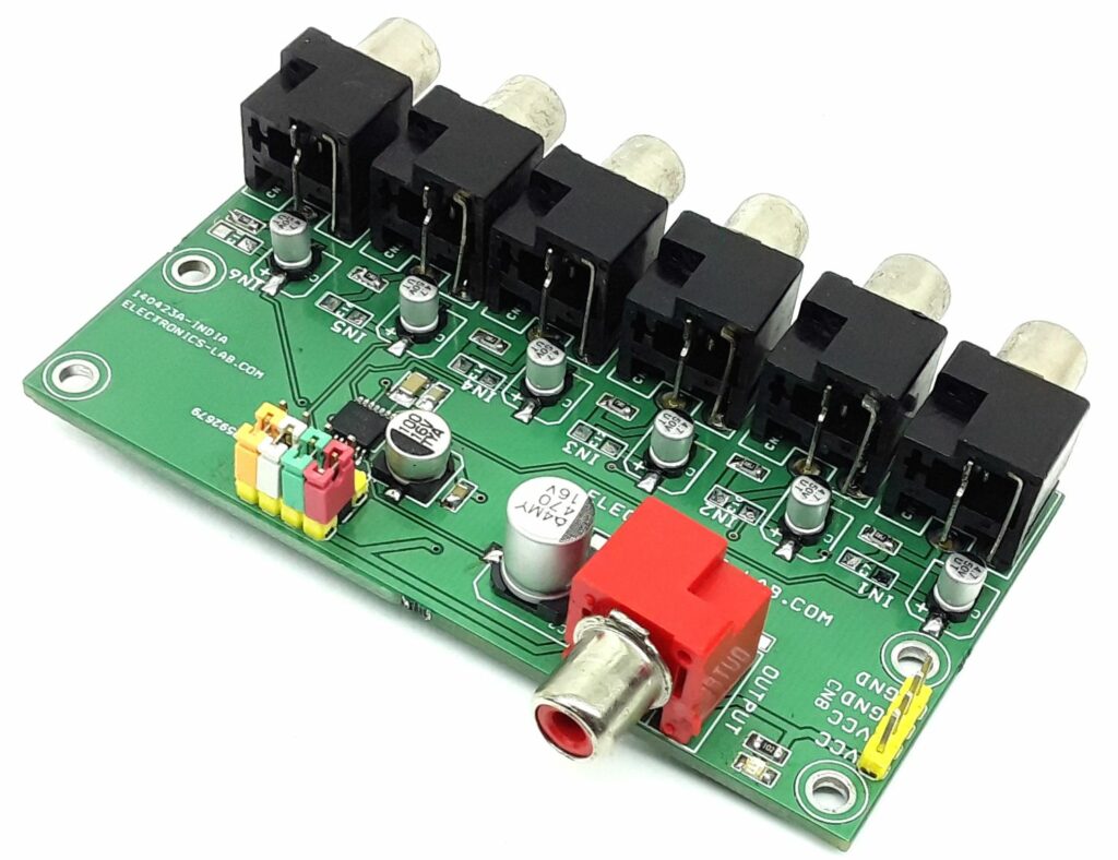 Video Driver with Built-in 6 Channel Input Selection Switch ...