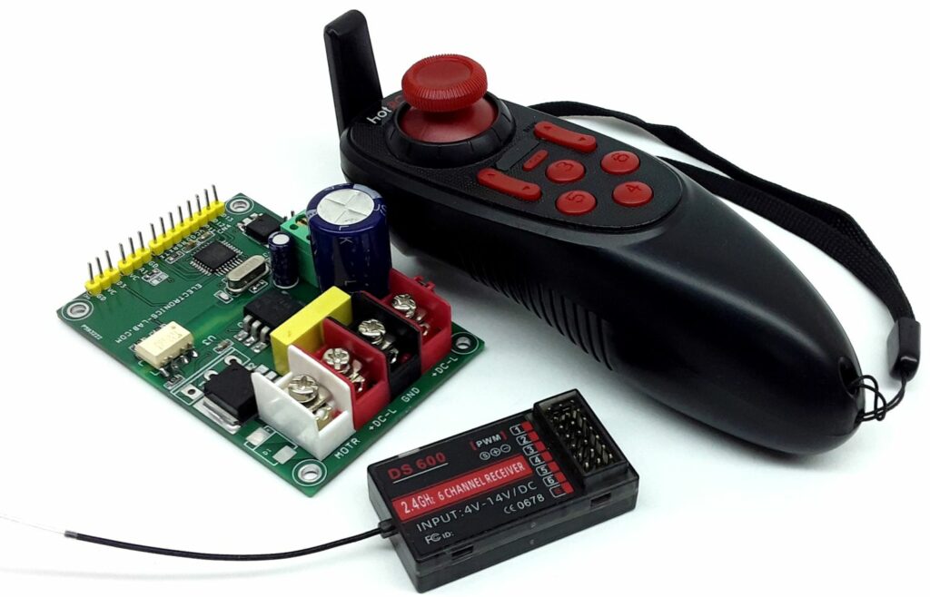 Brushed DC Motor Speed Controller Using Radio Control (RC) Remote ...