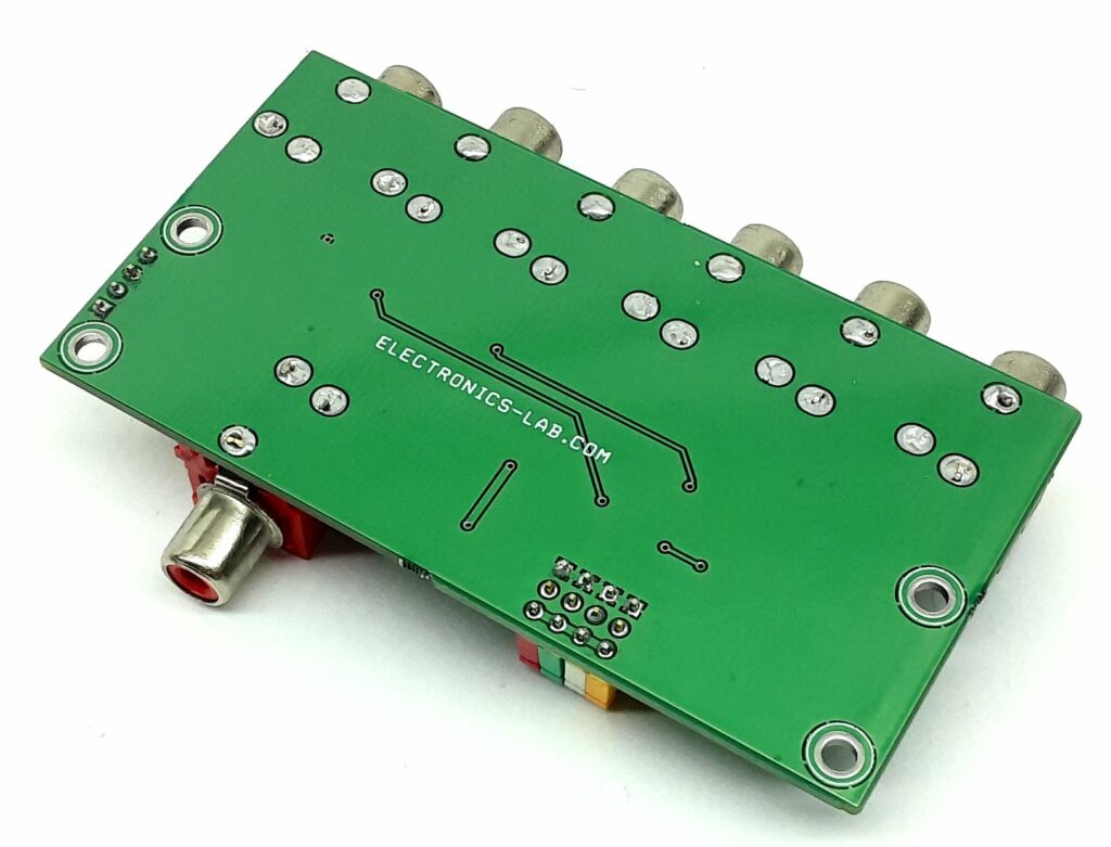 Video Driver with Built-in 6 Channel Input Selection Switch ...