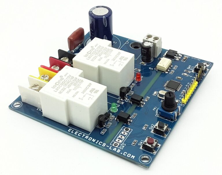 High Power DC Motor Speed and Direction Control using RC Transmitter ...