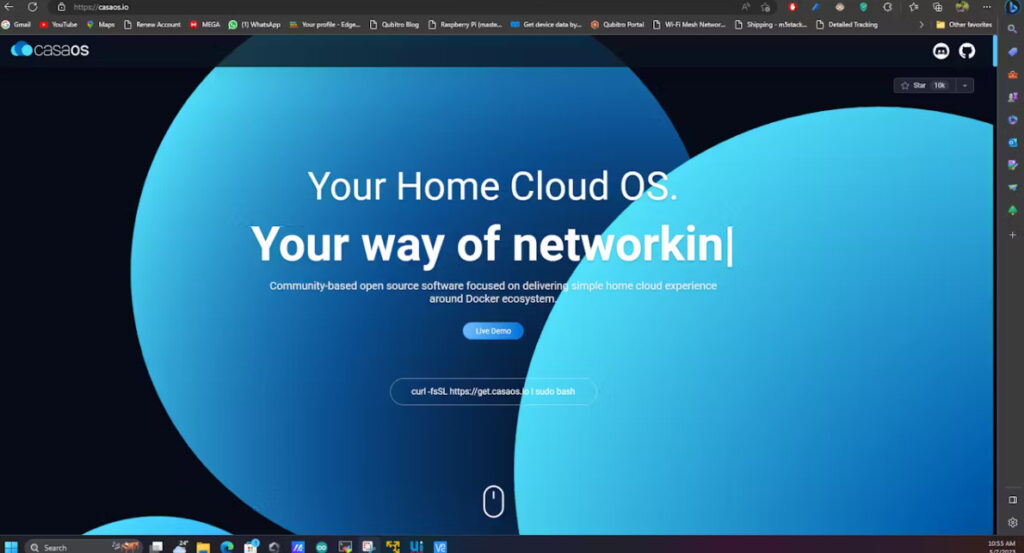 Installation of Casa OS on Raspberry Pi - Electronics-Lab