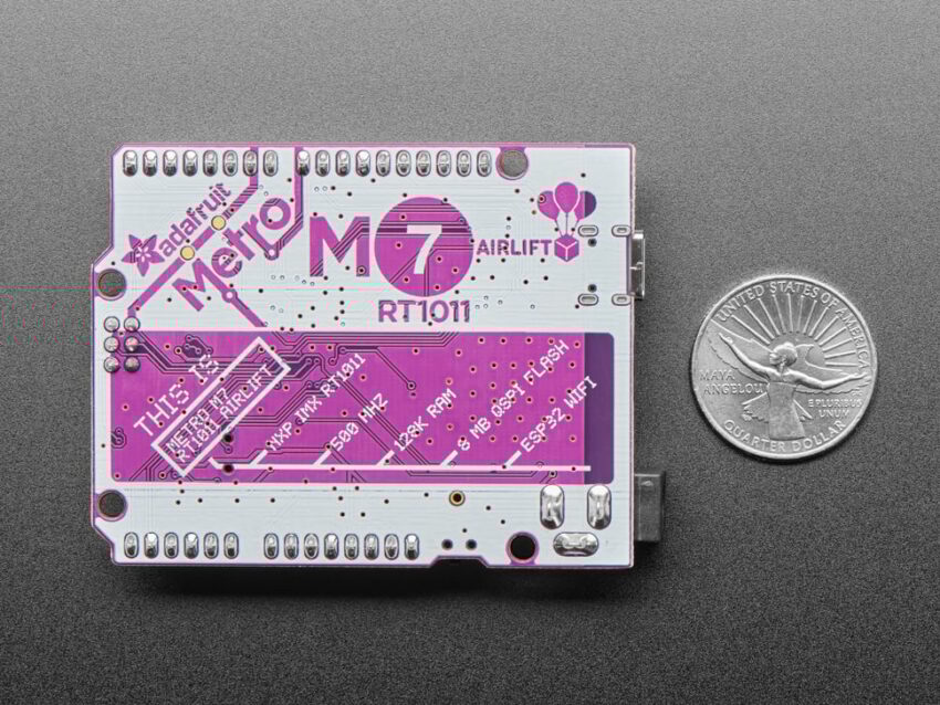 Adafruit Metro M7 An Arduino Uno Layout Board With Wireless Connectivity Electronics