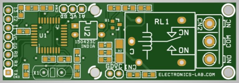 PCB GRB TOP - Electronics-Lab.com
