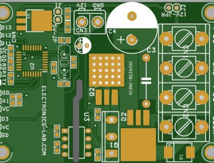 PCB GRB TOP - Electronics-Lab.com