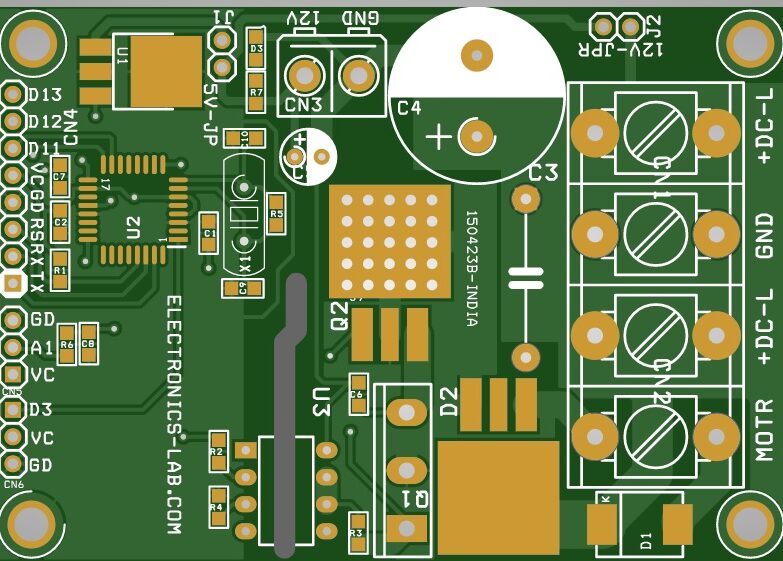 PCB GRB TOP - Electronics-Lab.com