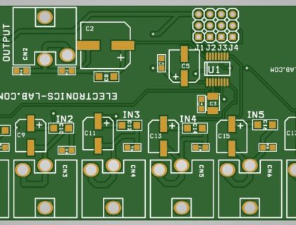 PCB TOP GRB - Electronics-Lab.com