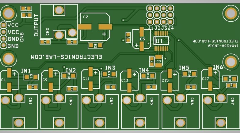 PCB TOP GRB - Electronics-Lab.com