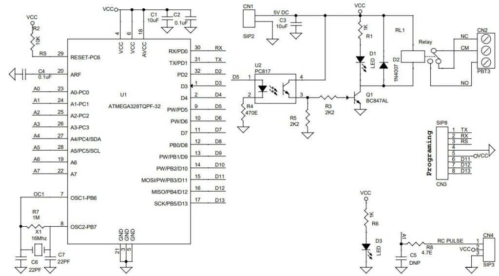 RC Radio Controlled Switch with Relay - Electronics-Lab